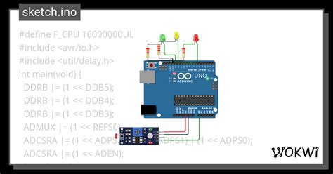 sensor de temperatura comled wokwi esp32 stm32 arduino simulator