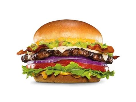 The Guacamole Bacon Angus Burger Is Back At Carls Jr For A Limited