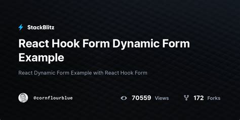React Hook Form With Dynamicly Adding Removing Elements Rreactjs