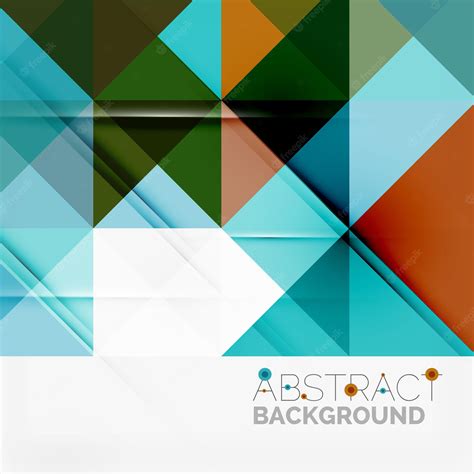 Premium Vector Abstract Geometric Background Modern Overlapping Triangles