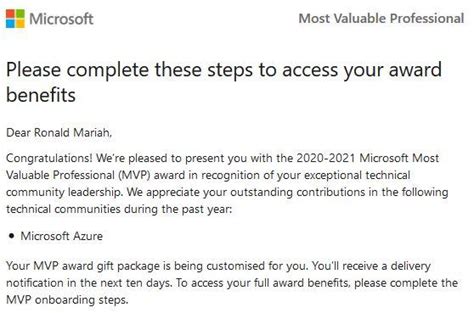Ronald Mariah On Linkedin Microsoft Mvpbuzz Azure 43 Comments