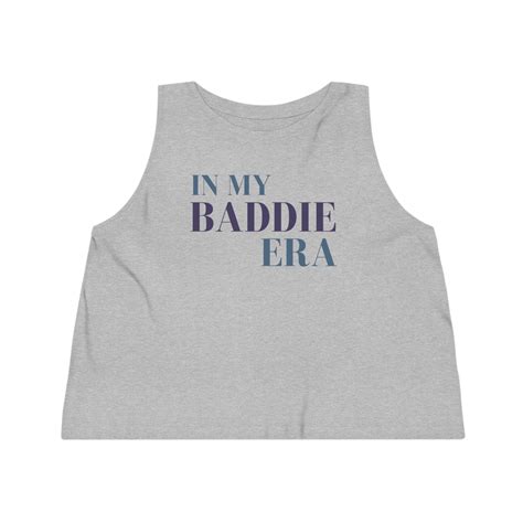 Taylor Swift Inspired In My Baddie Era Cropped Tank Top Inspire