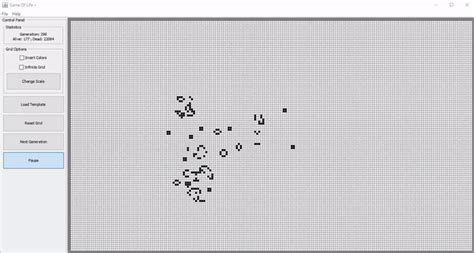 github mjpeake gameoflife a remake of john conway s game of life with added functionality