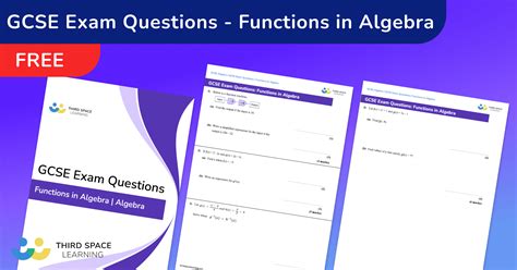 Functions Exam Questions Gcse Maths Free
