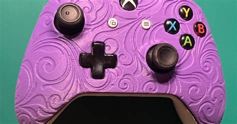 Custom Xbox One Controller Face Plate By David Cisneros Download Free Stl Model