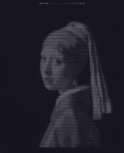 github noeterrier ascii art program with interface to easily convert any image into ascii art