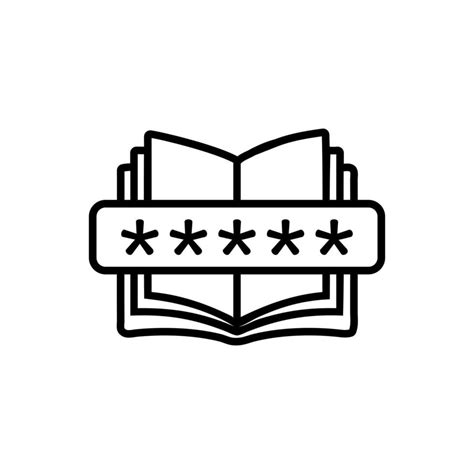 Password Icon Vector Protection Illustration Sign Security Symbol Or Logo 24234328 Vector Art