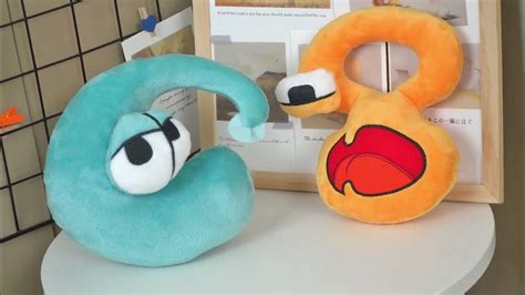 Number Lore Custom Plush Toys Are Nice With The Fusion Of Cute Numbers And Character Graphics