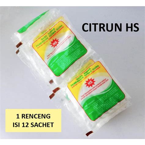 Jual Citrun Hs 1 Renceng Isi 12 Sachet Shopee Indonesia