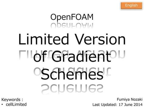 Openfoam の Function Object 機能について Ppt