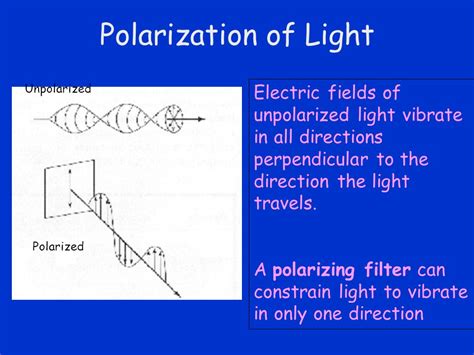 Polarization Physics