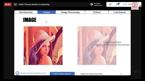 Image Processing Using Python Webinar Youtube
