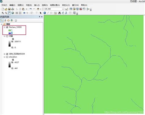 arcgis水文分析实战教程（5）细说流向与流量 csdn博客