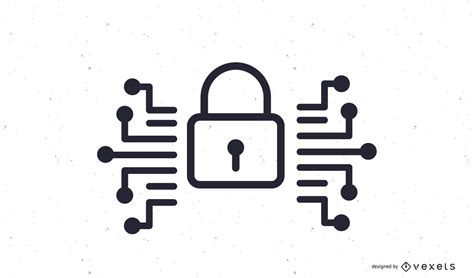 Security Padlock Icon Vector Download