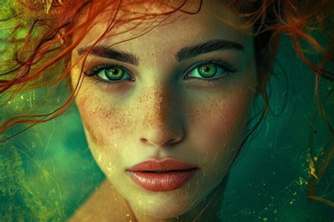 Premium Photo Captivating Female Lovers Art Portrait Beauty Generate Ai