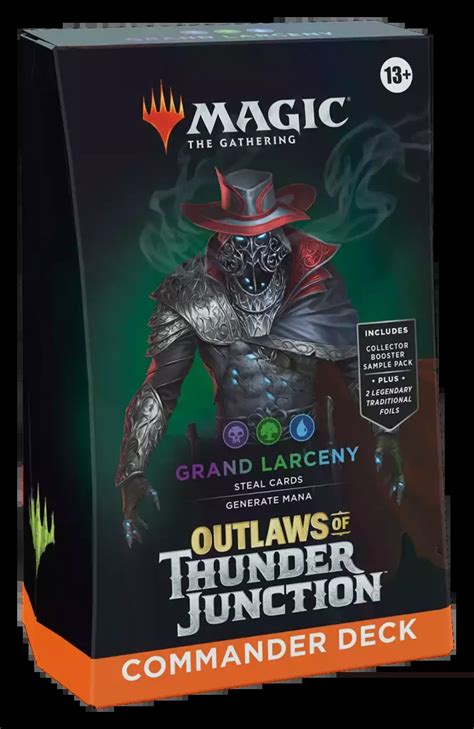 Outlaws Of Thunder Junction Commander Decks Card Game Base