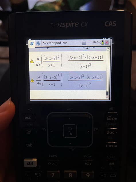 Derivative Problem Domain Of The Result Might Be Larger Than The