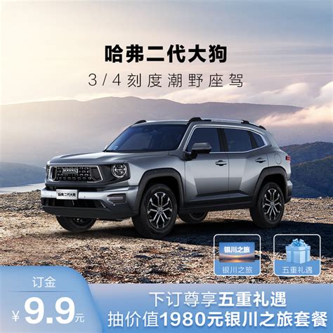 【新车订金】哈弗二代大狗 下订尊享五重礼遇新车 Suv虎窝淘