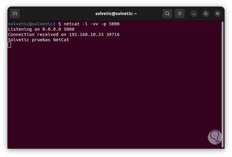 Cómo Usar Netcat Solvetic