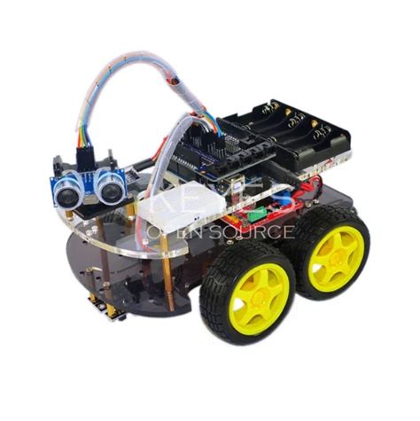 Obstacle Avoidance Anti Drop Smart Car Robot Kit Free Shipping In Integrated Circuits From