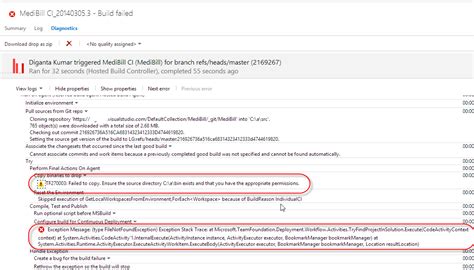 How To Fix The File Not Found Exception On TFS Git Project Build Server