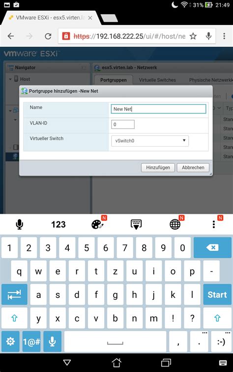 VMware Host Client HTML5 Based Web Client On Android Virten Net