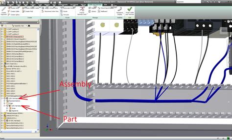 Adding New Cable And Harness Part To Cable And Harness Assembly Autodesk Community