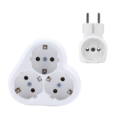 Premium Photo Contact Socket Splitter For Three Plugs