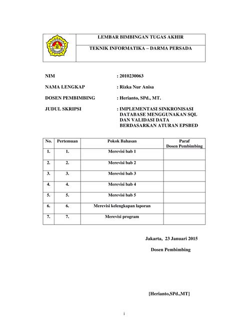 implementasi sinkronisasi database menggunakan sql dan validasi data