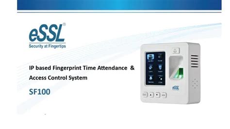 ESSL SF100 ID Time Attendance Access Control At 8211 Piece ESSL Biometric System In Vasai