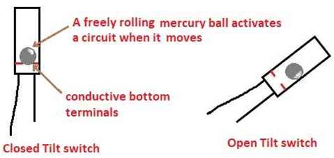 Simple Tilt Sensor Switch Circuit Circuit Ideas For You