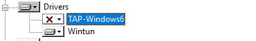Ошибка OpenVPN All TAP Windows adapters are currently in use