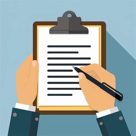 Una Persona Tiene Una Pluma Y Una Pluma En La Mano Vector Premium