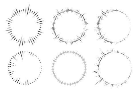 Sound Wave Circle Vector Art Icons And Graphics For Free Download
