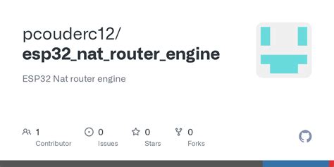 github pcouderc12 esp32 nat router engine esp32 nat router engine