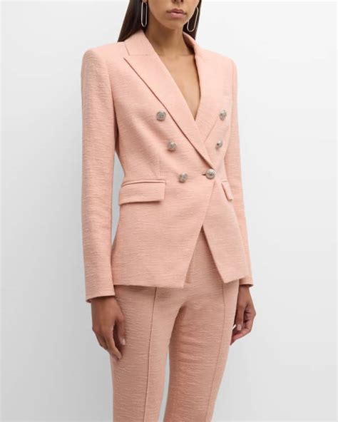 Veronica Beard Anoki Denim Dickey Jacket Neiman Marcus