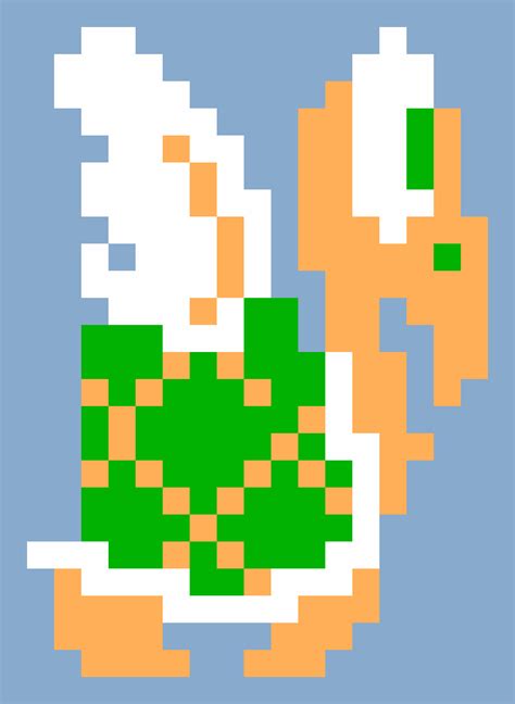 Pixilart 8 Bit Koopa Paratroopa By Plxll Art