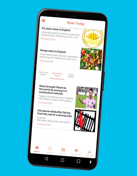 News Today Android Native App With Laravel Admin Panel By Artificialsoft