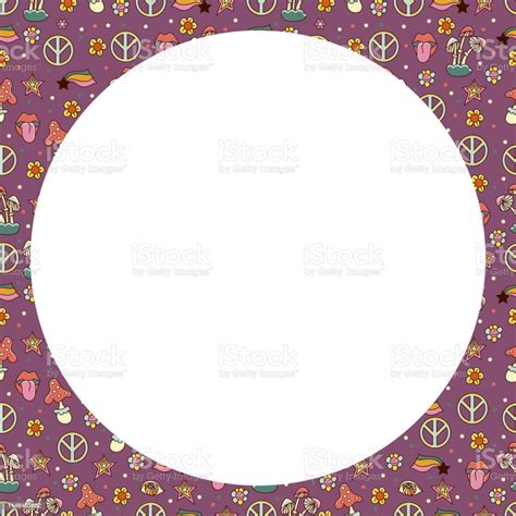 벡터 원 프레임입니다 70년대 스타일의 그루비 복고풍 배경 70 79세에 대한 스톡 벡터 아트 및 기타 이미지 70 79세 고풍스런 그루브 음악 Istock