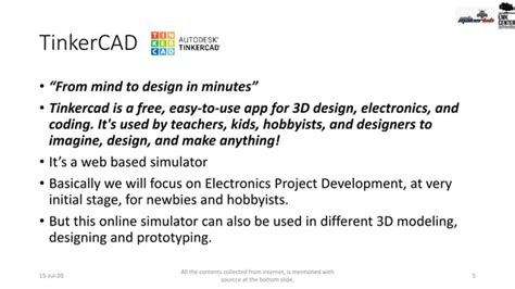 Arduino Simulationbasicday 3 Tinkercadproteus Pcb Pptx Technology And Computing