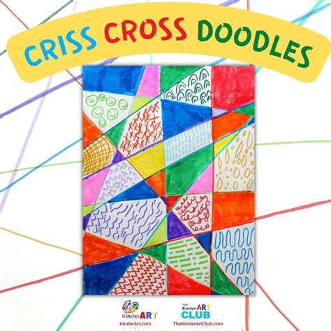 Criss Cross Doodles — Kinderart