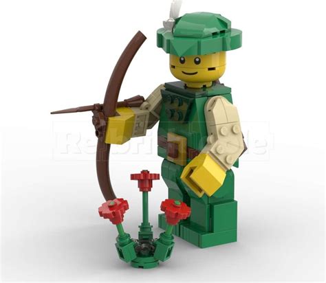 Lego Moc Upscaled Forest Man In 31 By Williweb Rebrickable Build With Lego