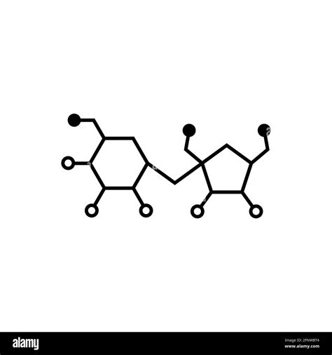 Simple Carbohydrate Molecule Structure