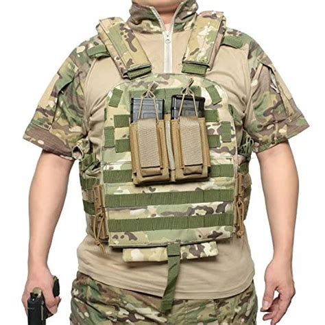 Molle Mag Pouch Open Top Double Magazine Pouch Holder For M4 M16 Ak Ar