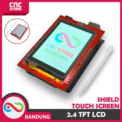 Jual Cnc 24 Tft Lcd Touch Shield Module For Arduino Uno Mega Kota Bandung Cnc Store