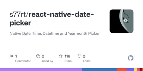 GitHub S Rt React Native Date Picker Native Date Time Datetime