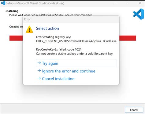 Troubles With Installing VS Code Issue 193105 Microsoft Vscode
