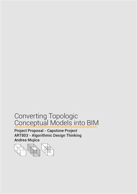 Converting Topologic Conceptual Models Into Bim On Behance