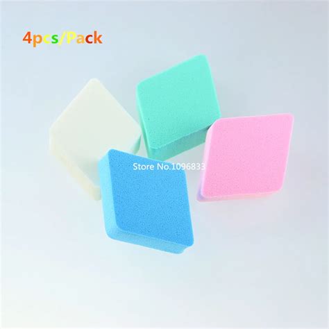 10 팩 소프트 스폰지 페이스 클렌징 패드 퍼프 레이디 소프트 퍼프 메이크업 코스메틱 페이셜 클렌징 엑스 폴리 에이 팅 스폰지 퍼프pad Padpads