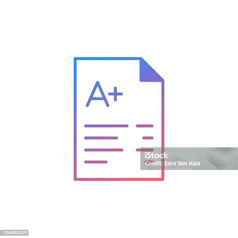 시험지 그라데이션 색상 실선 아이콘 디자인 인포그래픽 웹 페이지 모바일 앱 ui ux 및 gui 디자인에 적합합니다 개념에 대한